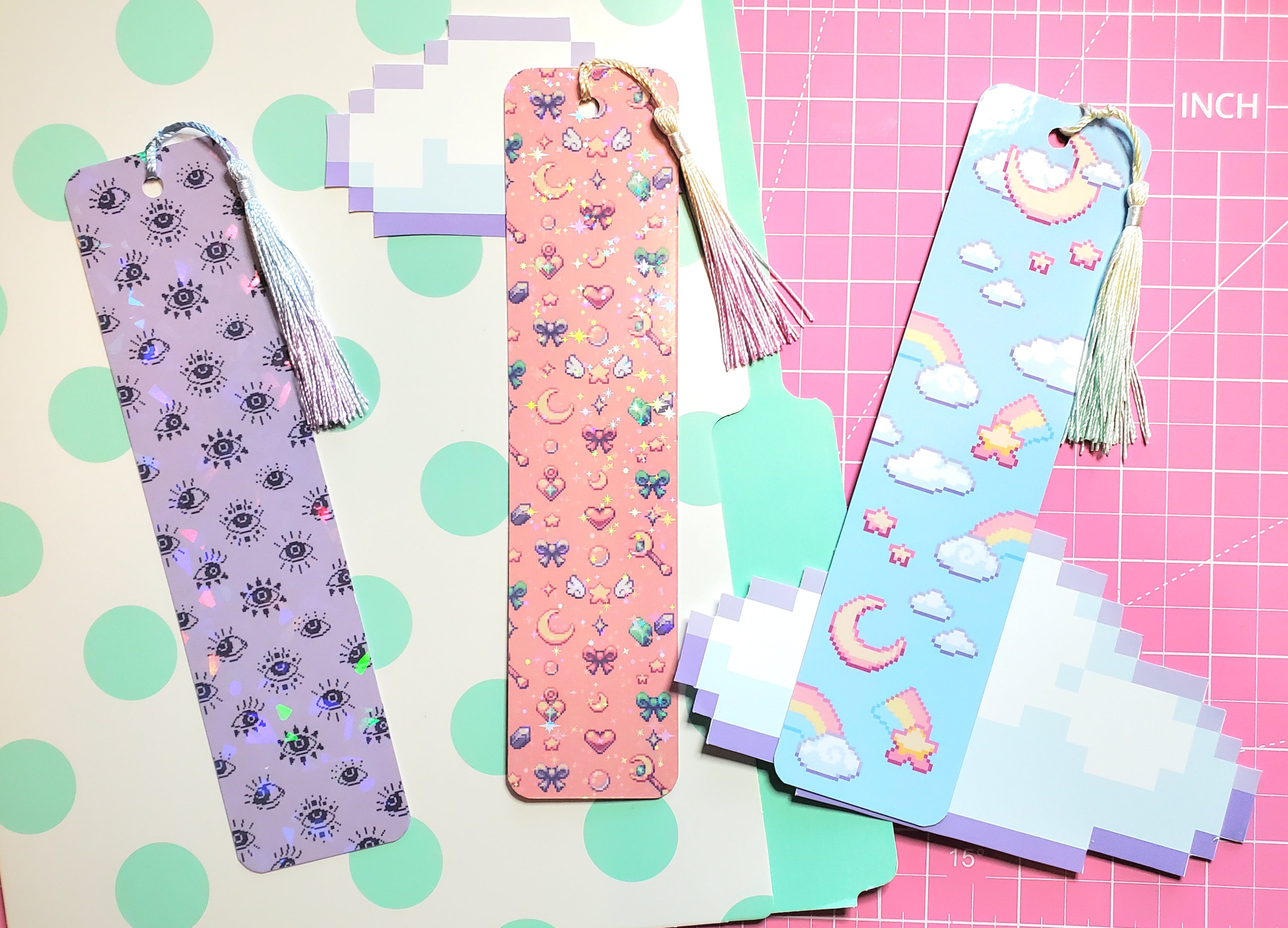 Pixel Moon Canada- Shop Pixel Art Stickers and Bookmarks